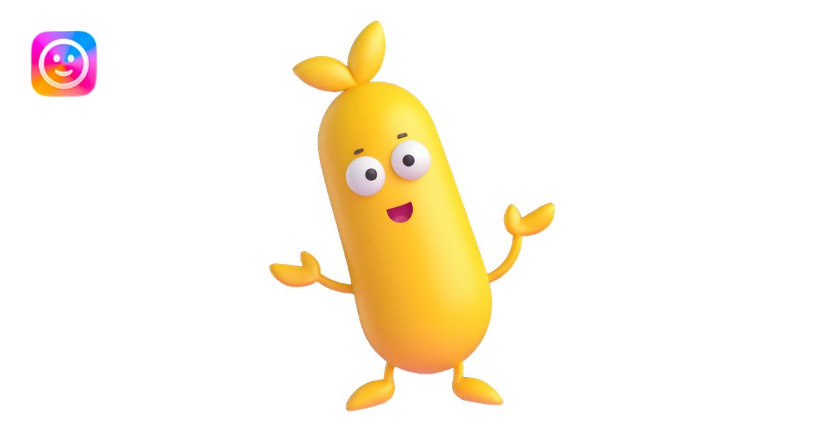Peely from Fortnite emoji | AI Emoji Generator