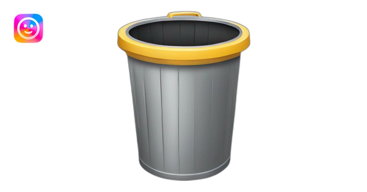 trash bin emoji | AI Emoji Generator