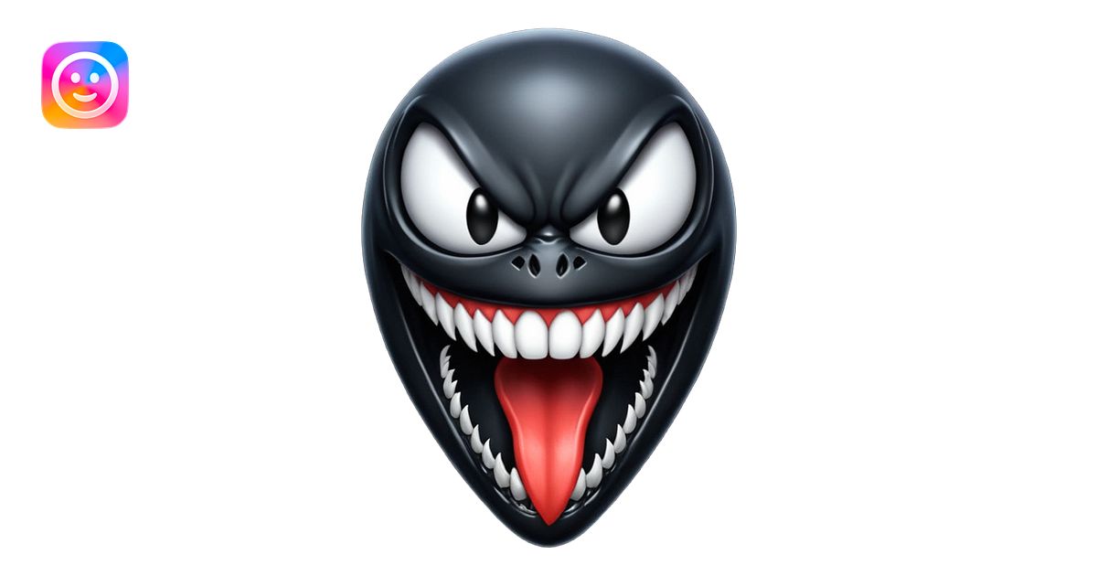 Venom Fang emoji | AI Emoji Generator