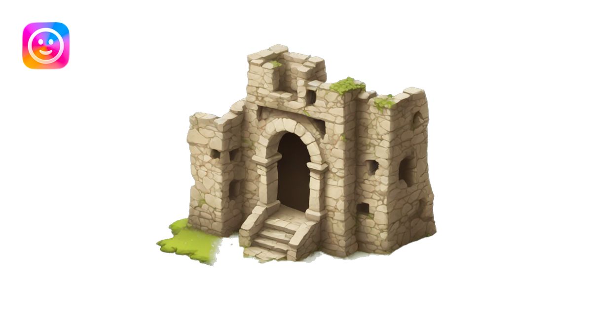 old ruin emoji | AI Emoji Generator