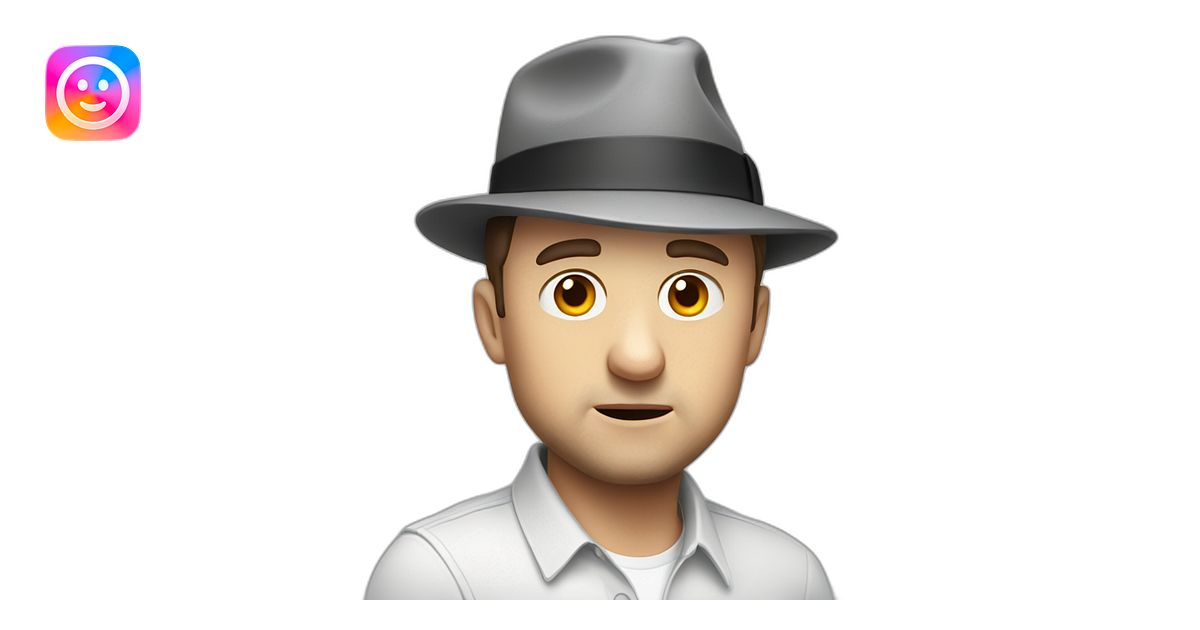 tim robinson wearing a grey fedora white shirt only looking scared and ...