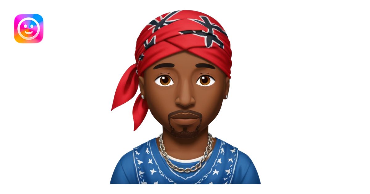 Tupac shakur emoji | AI Emoji Generator