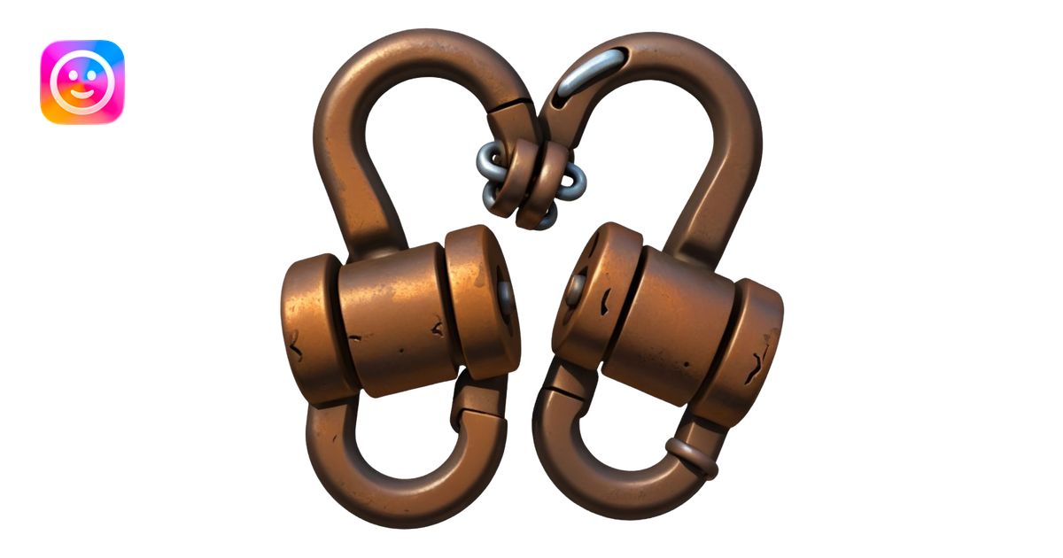 the shackles are broken emoji | AI Emoji Generator