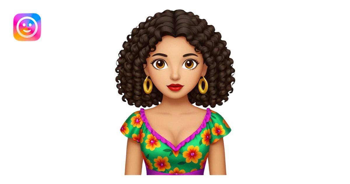 Thicc latina emoji | AI Emoji Generator