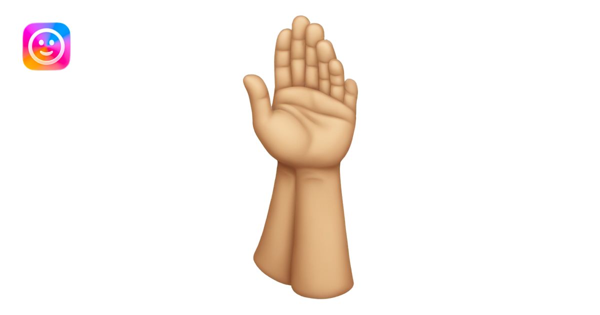 Prayer Hands Emoji emoji | AI Emoji Generator