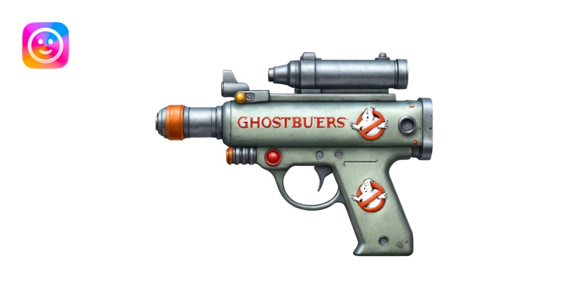 gun Ghostbusters emodji emoji | AI Emoji Generator