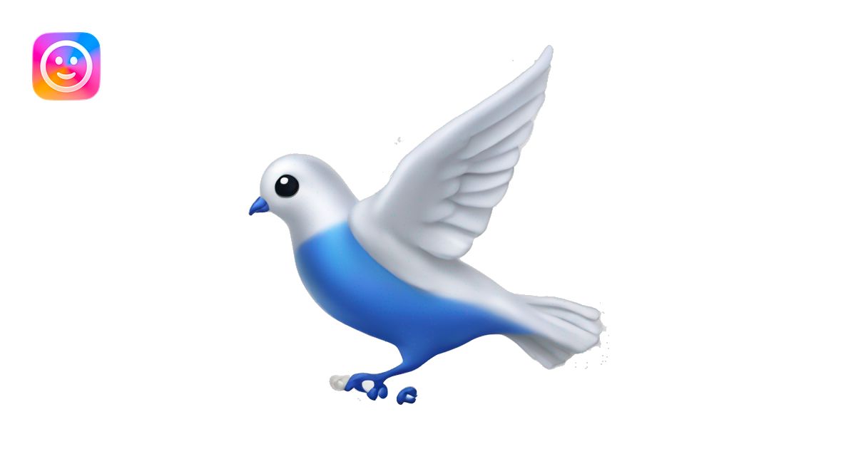 zeta phi beta dove with pearl necklace emoji | AI Emoji Generator