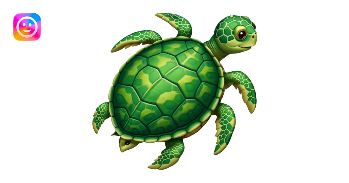 Turtle emoji | AI Emoji Generator