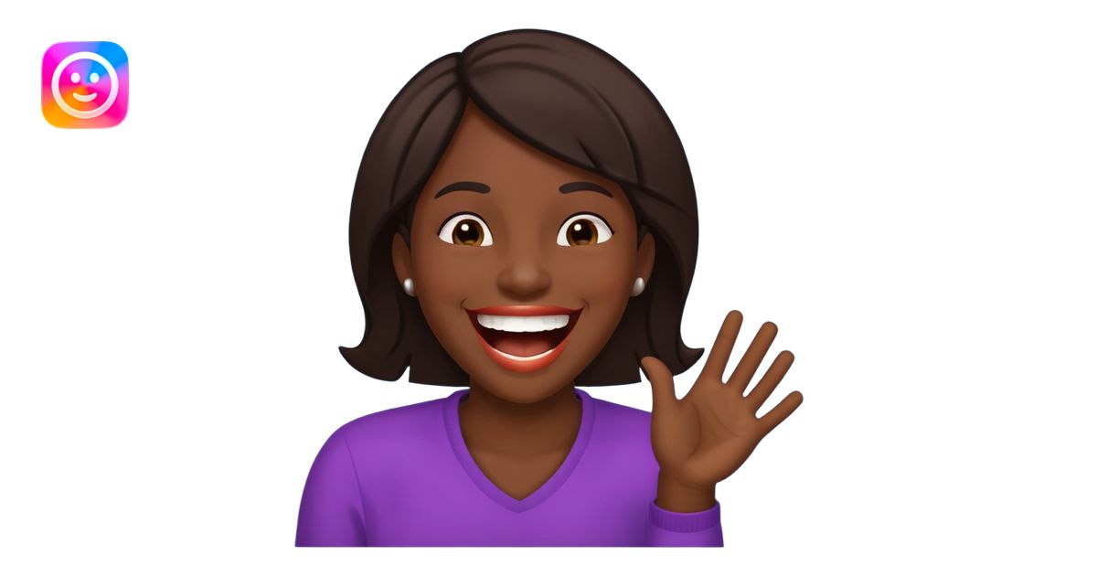Lufy louthing and a text pop up saying LOL emoji | AI Emoji Generator