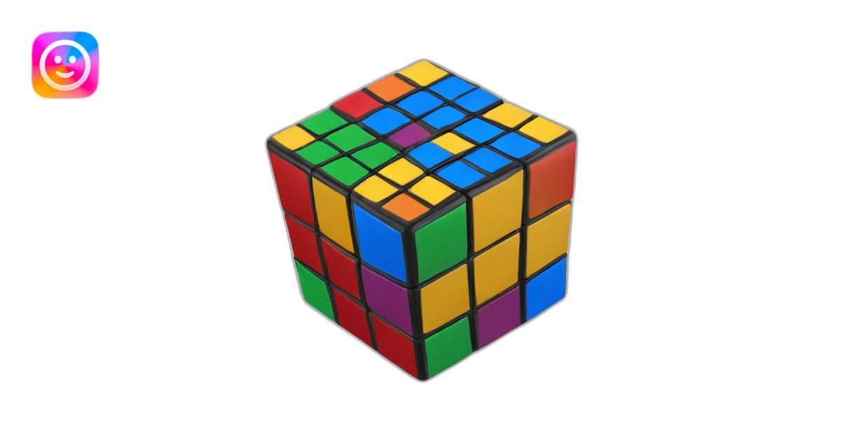 rubik cub emoji | AI Emoji Generator
