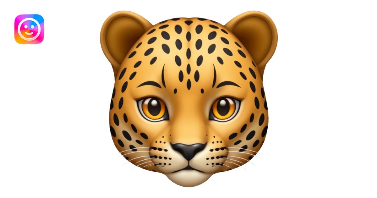 Leopard emoji | AI Emoji Generator