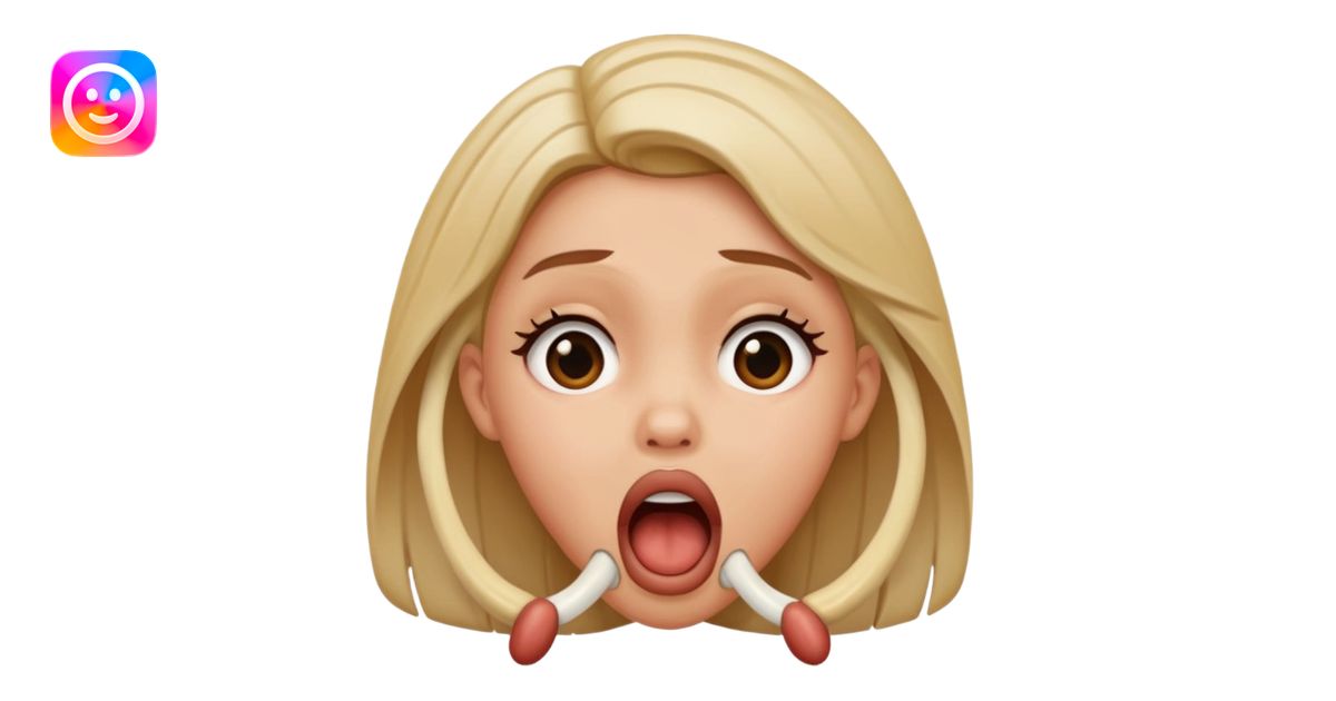 Preslee faith choking emote meme emoji | AI Emoji Generator