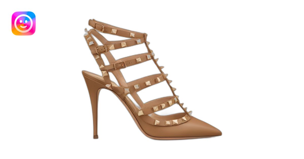 VALENTINO Tan-go heel emoji | AI Emoji Generator