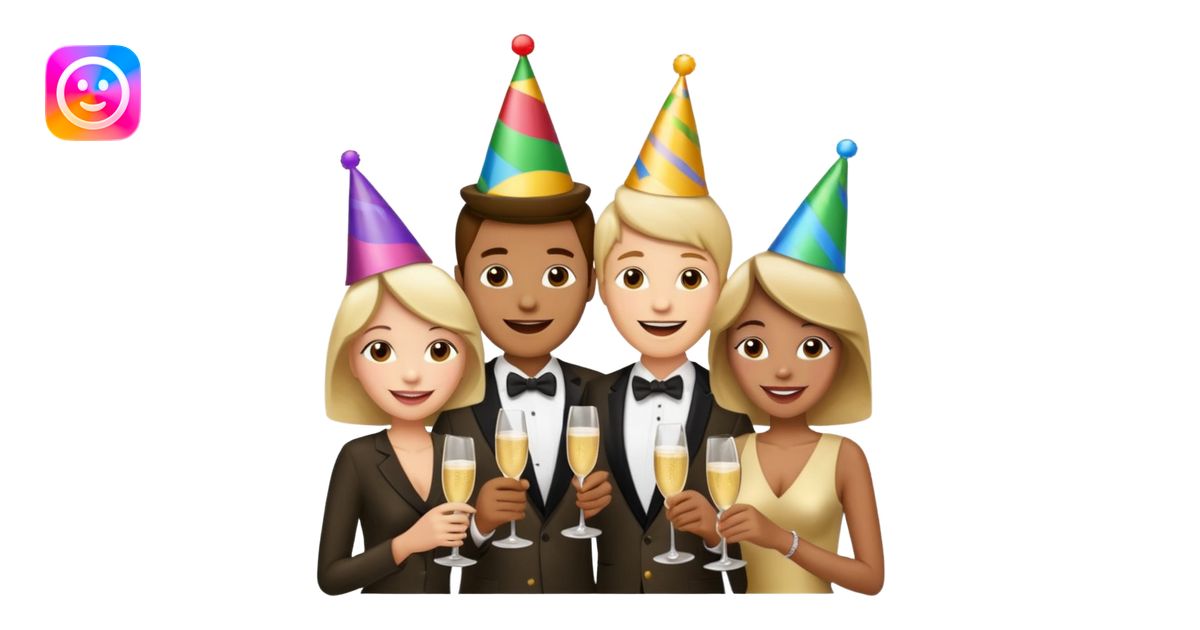 New years emoji | AI Emoji Generator