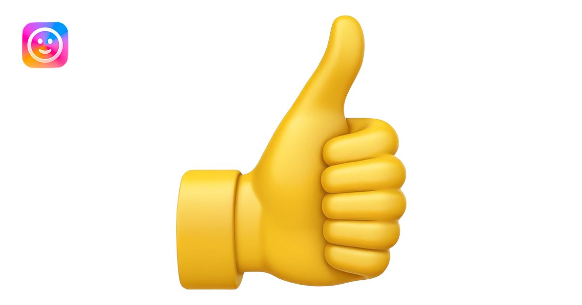 thumbs up emoji emoji | AI Emoji Generator