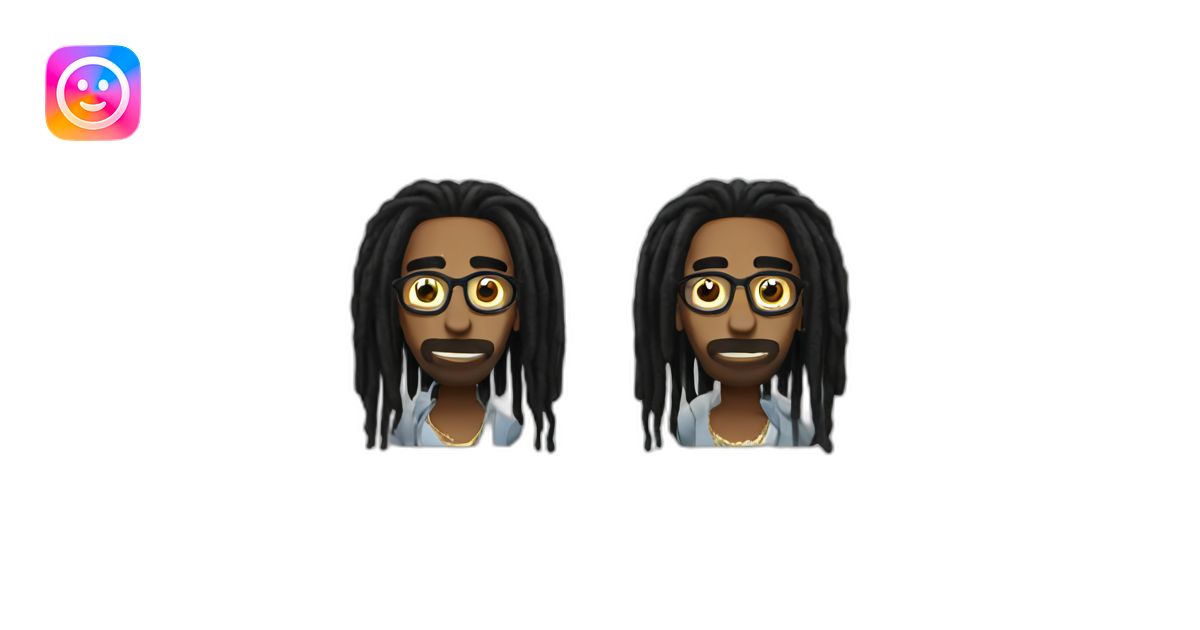 quavo black dreadlocks emoji | AI Emoji Generator