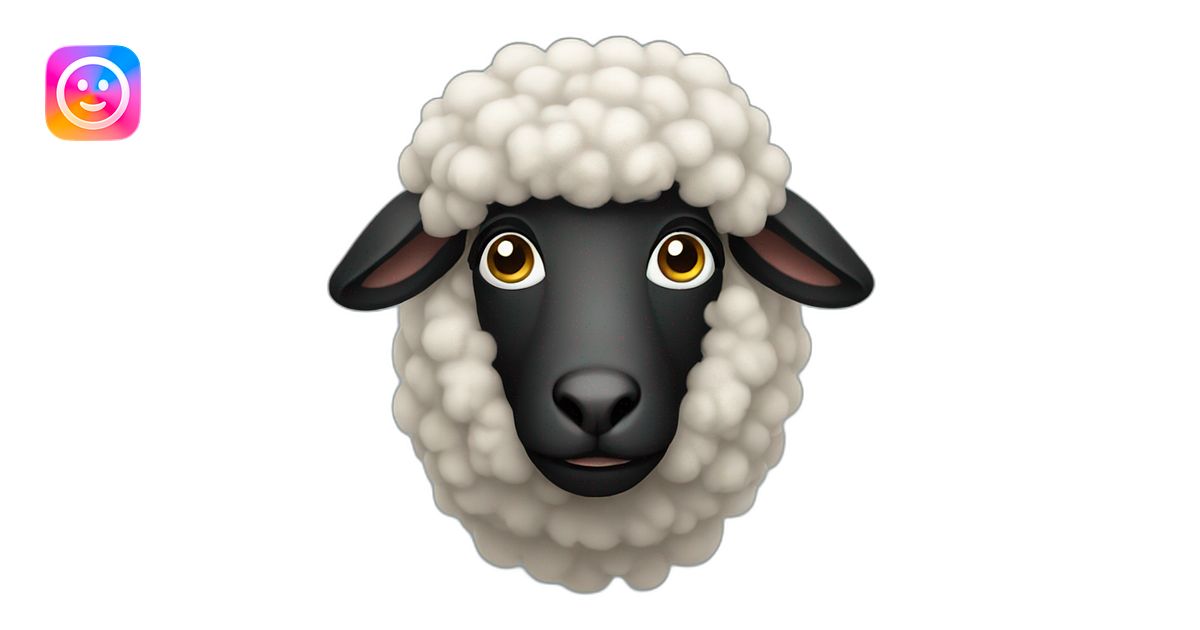 black sheep emoji | AI Emoji Generator