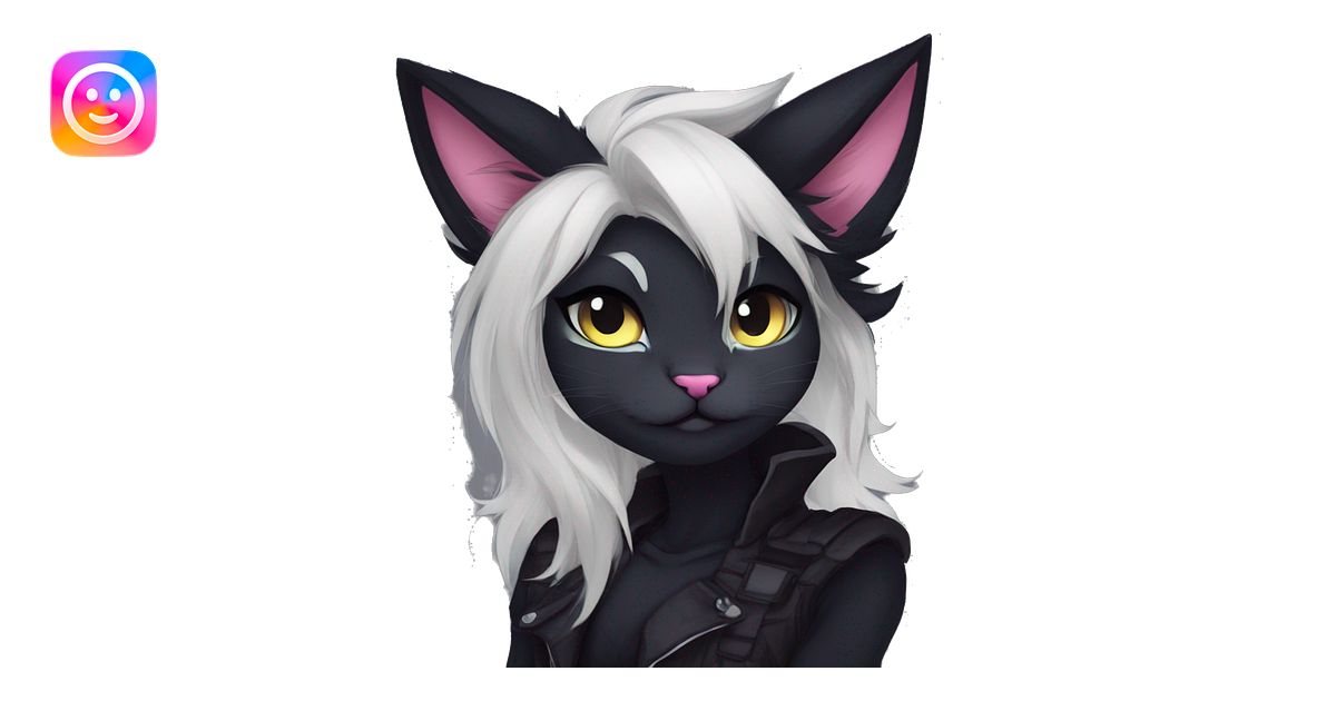 Edgy sharp anthro tomboy black cat furry by Falvie, LiLaiRa, griffsnuff ...