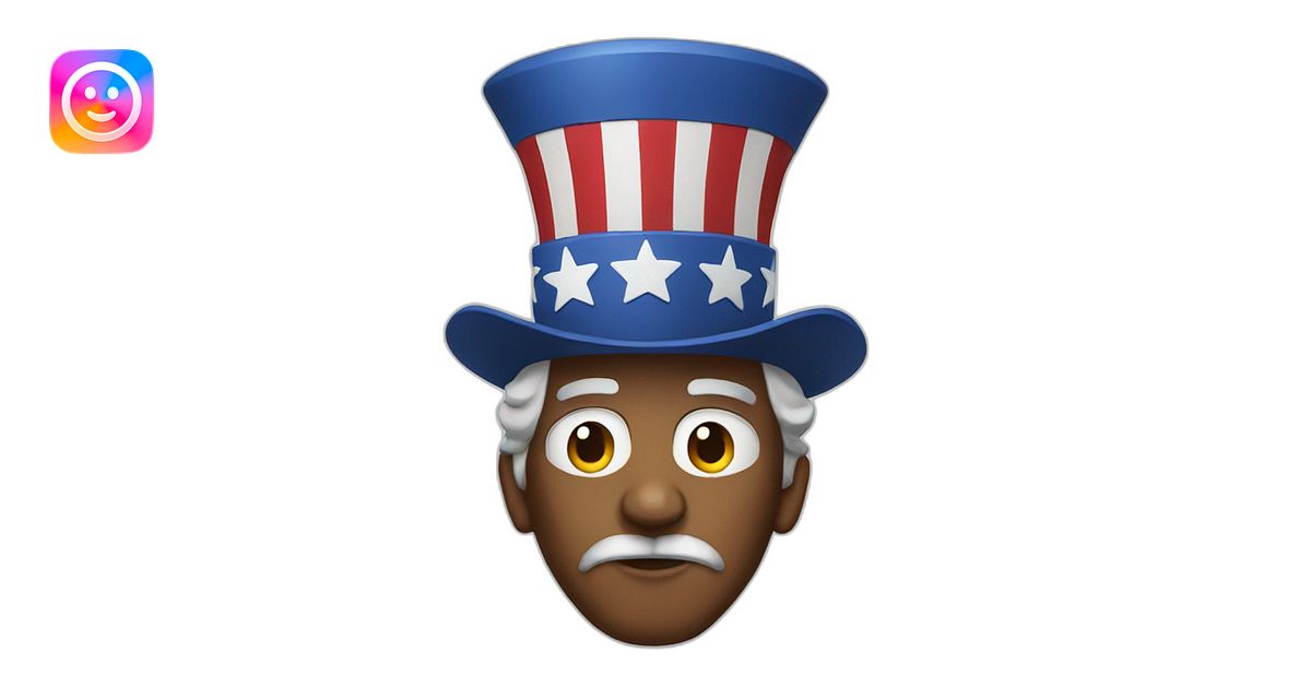 uncle sam serious emoji | AI Emoji Generator