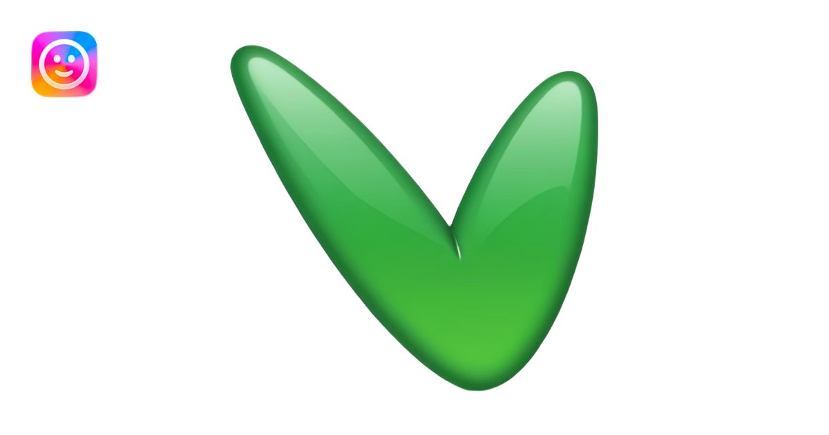 green check mark emoji | AI Emoji Generator
