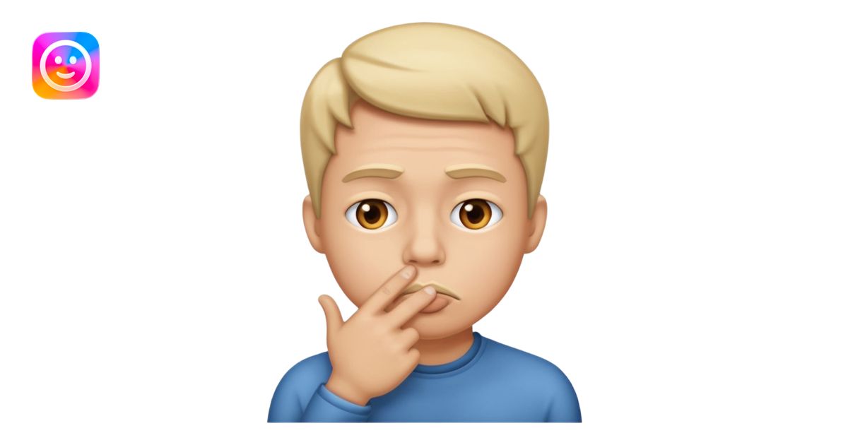 Shut up emoji | AI Emoji Generator