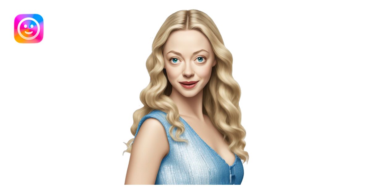 amanda seyfried in mamma mia emoji | AI Emoji Generator