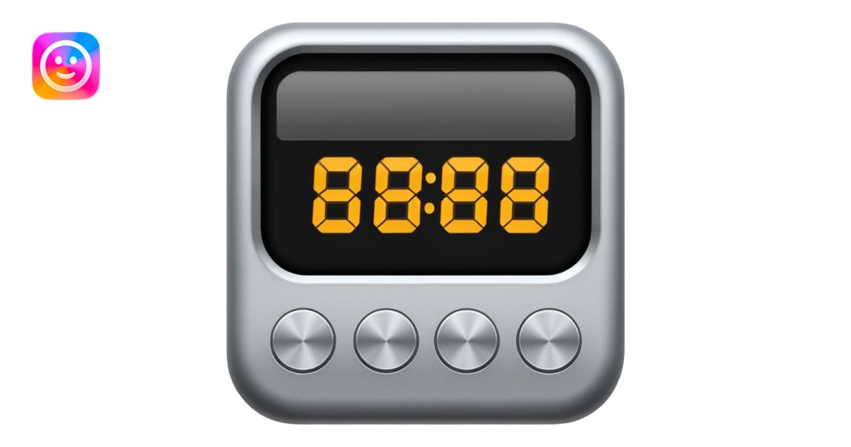 timer device emoji | AI Emoji Generator