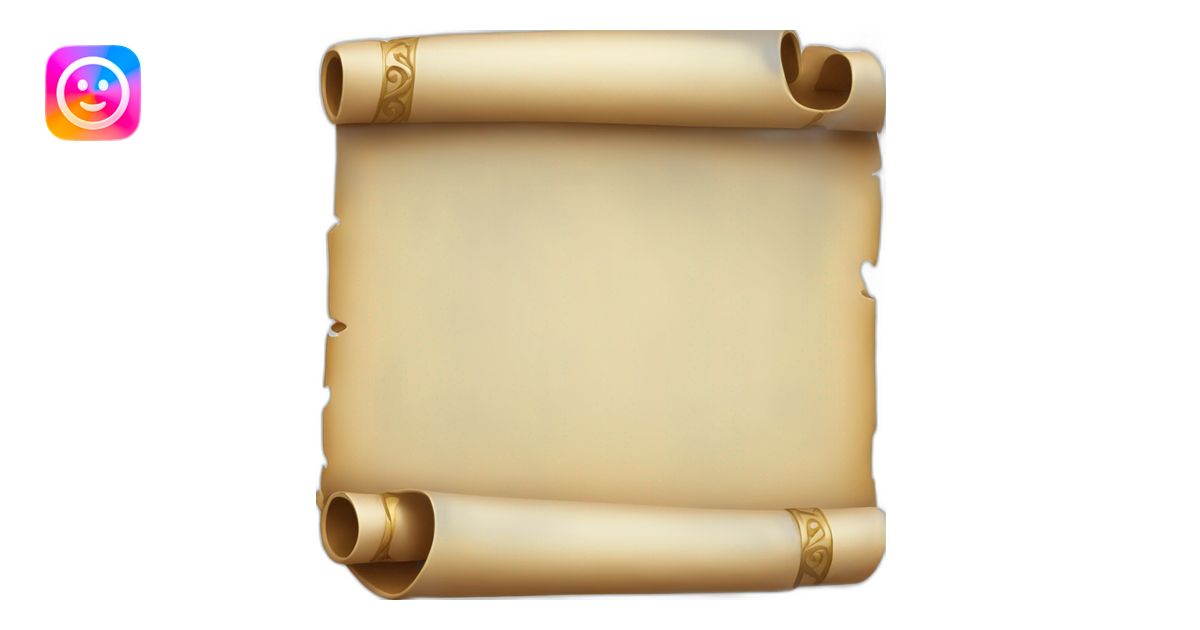 magic scroll emoji | AI Emoji Generator