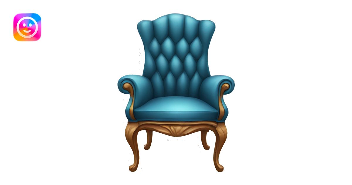 classic chair emoji | AI Emoji Generator