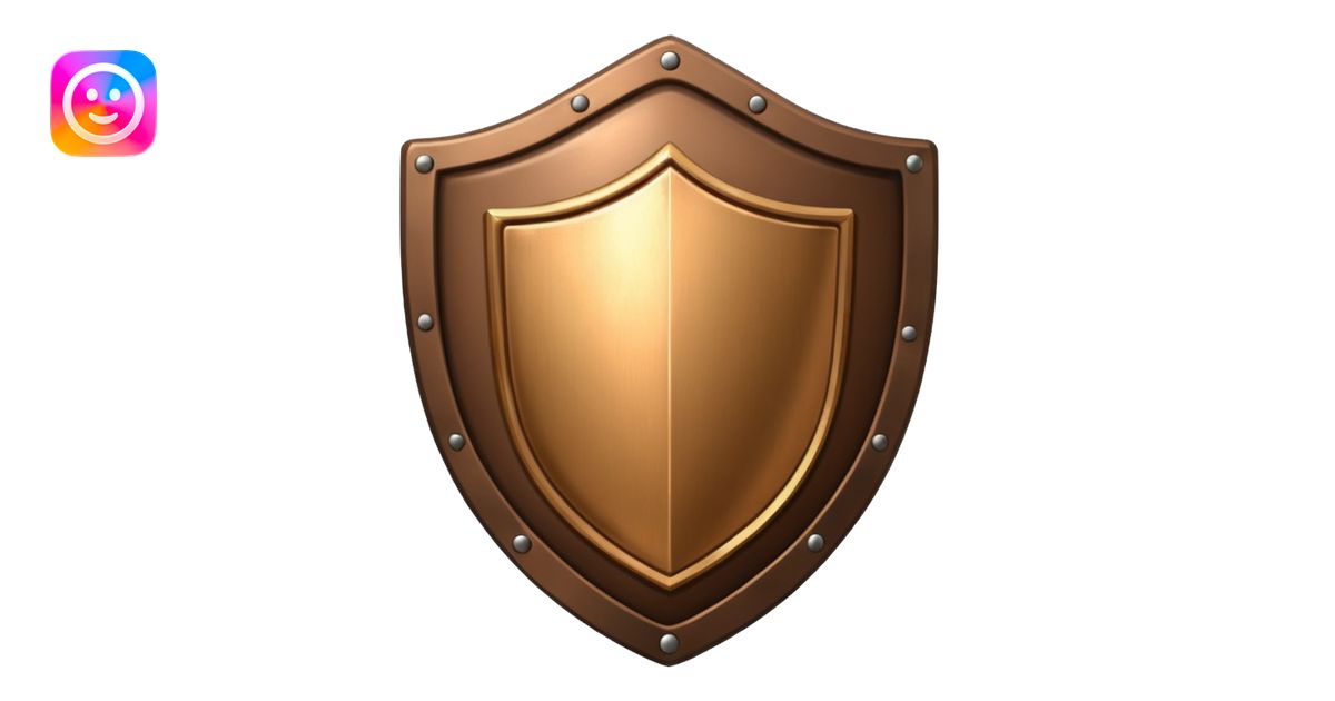 shield emoji | AI Emoji Generator