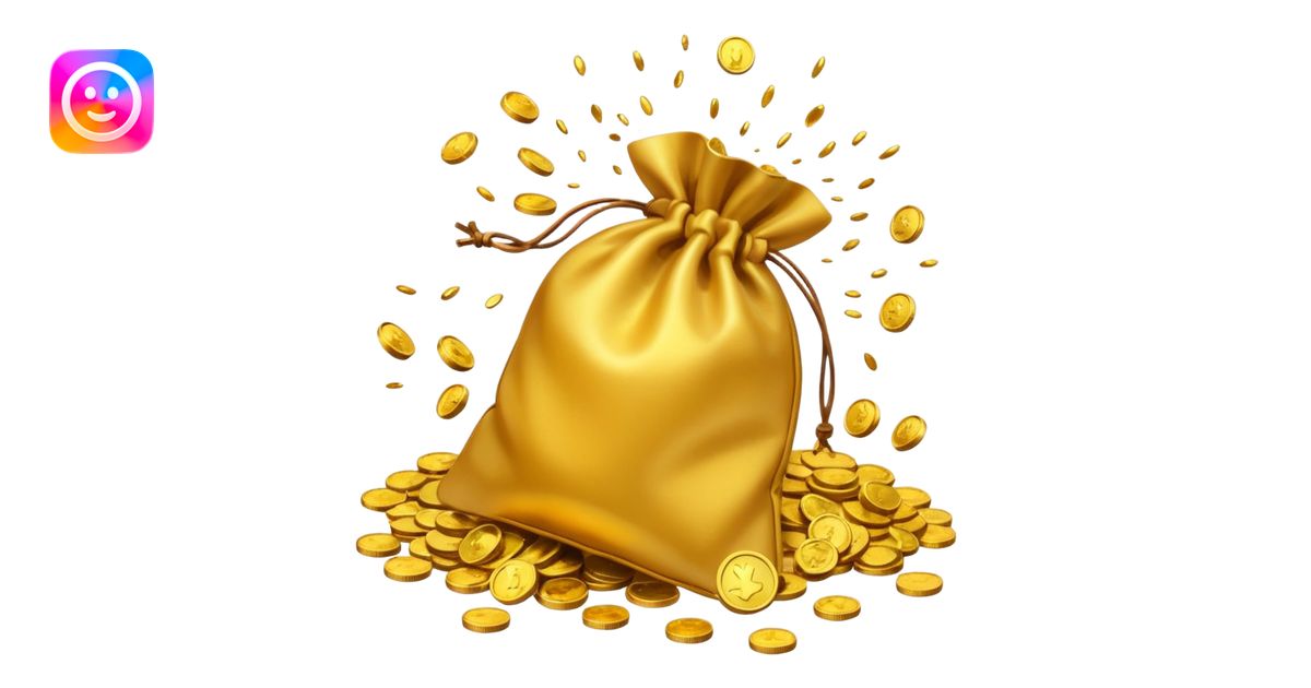 I would like a small pouch of gold coins that gets splattered ...