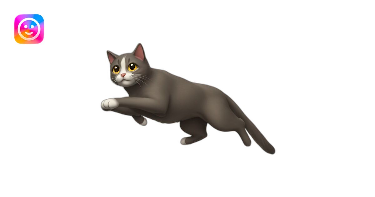 Gato volador emoji | AI Emoji Generator