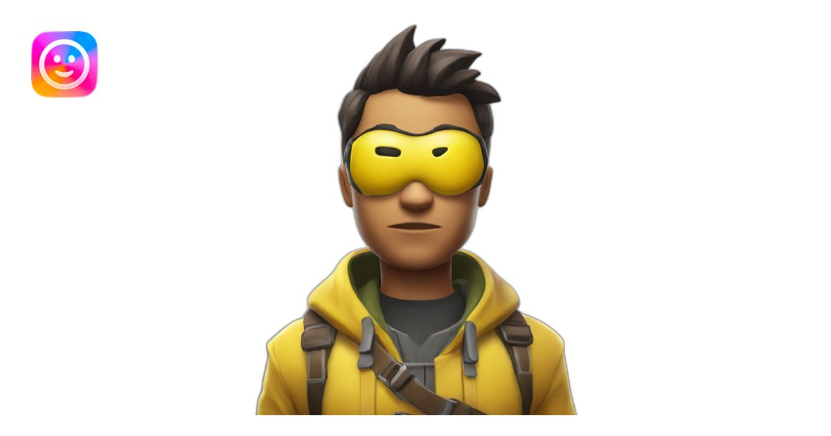 Fortnite peely emoji | AI Emoji Generator