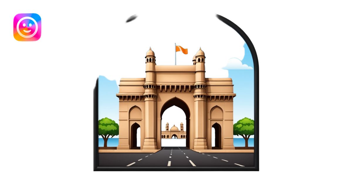 Gateway of india emoji | AI Emoji Generator