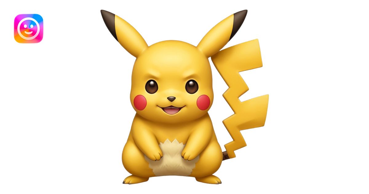 Pikachu emoji | AI Emoji Generator