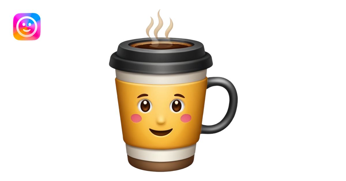 Cup of coffee emoji | AI Emoji Generator