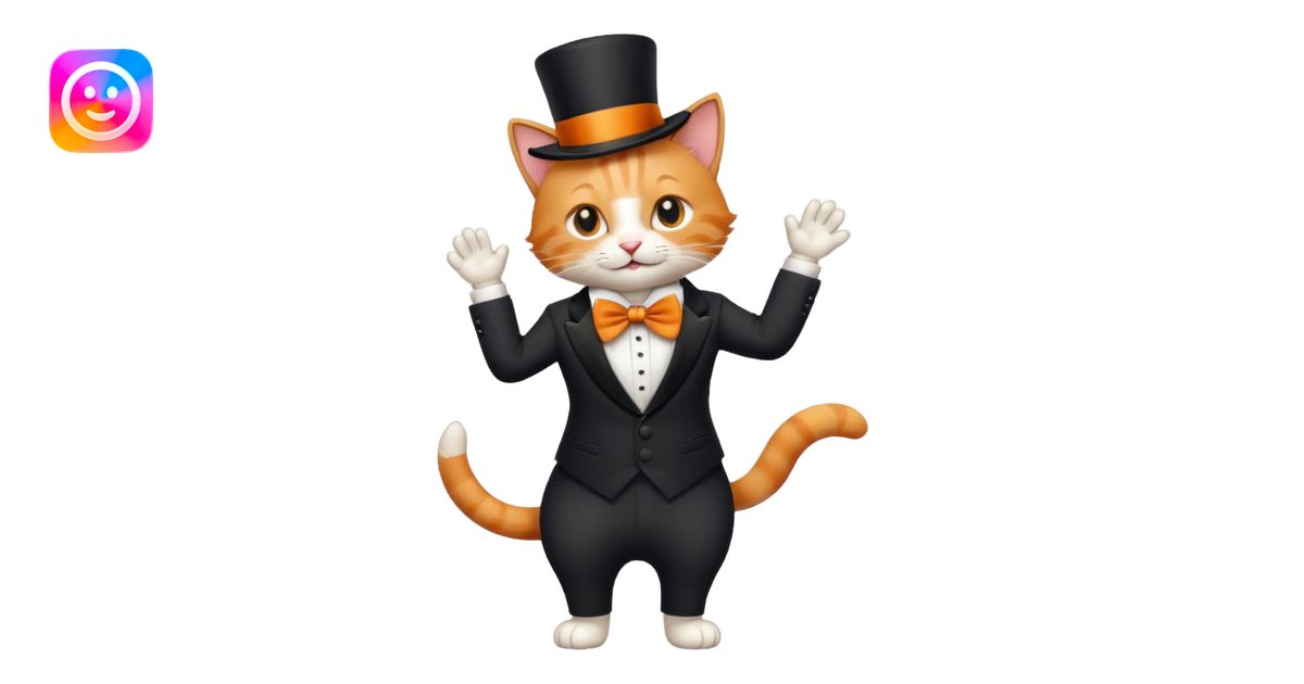 Dans eden kedi emoji | AI Emoji Generator