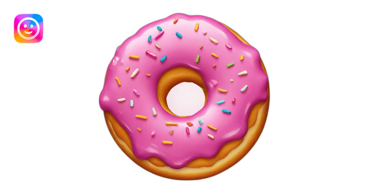 donut emoji | AI Emoji Generator