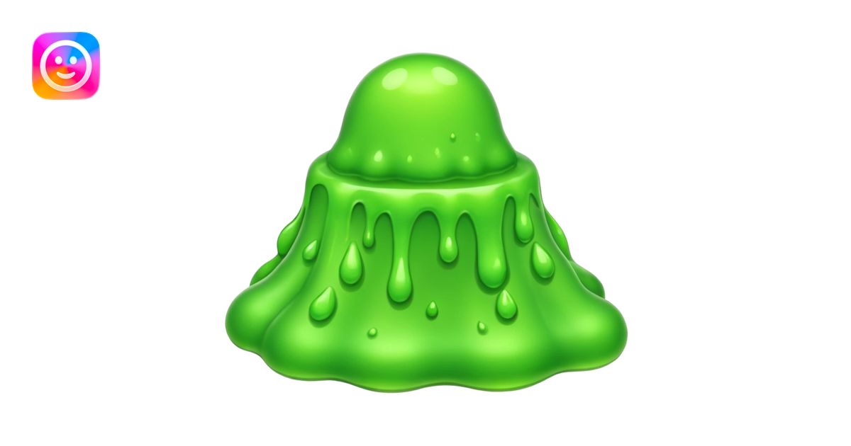 Slime emoji | AI Emoji Generator