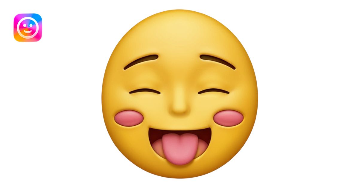 dead emoji but with tongue on mouth emoji | AI Emoji Generator