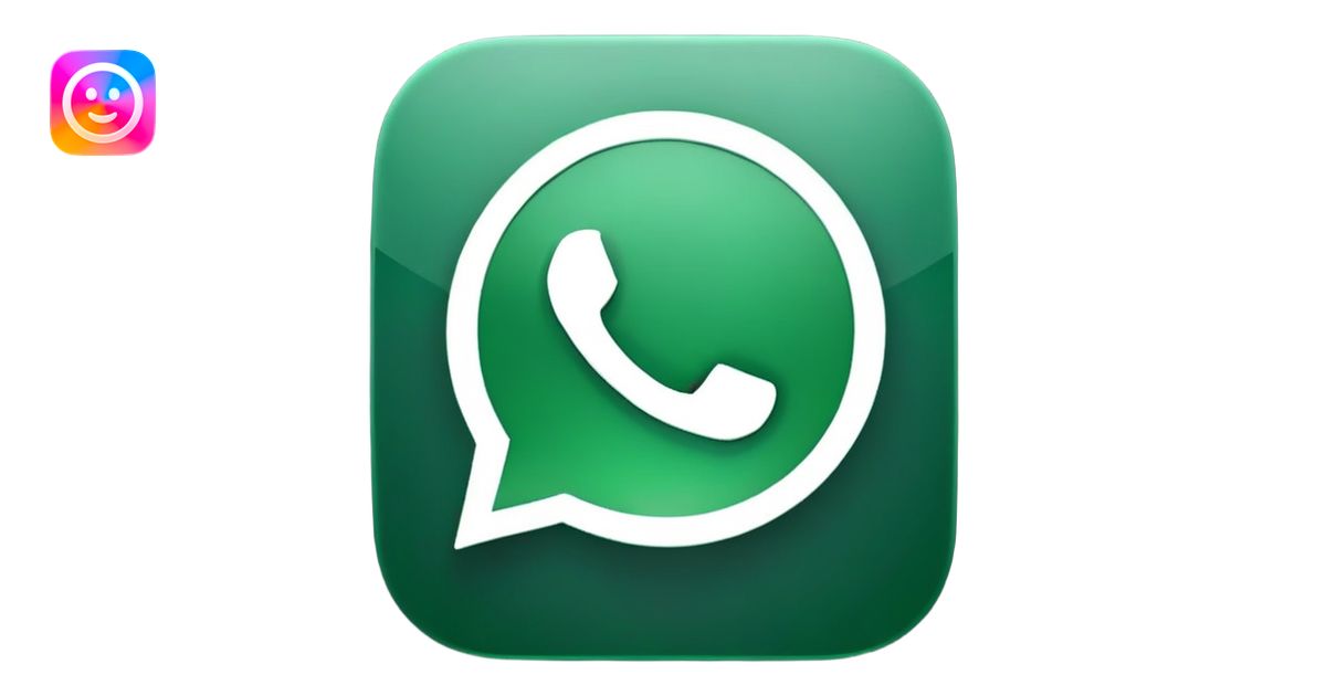 WhatsApp logo emoji | AI Emoji Generator