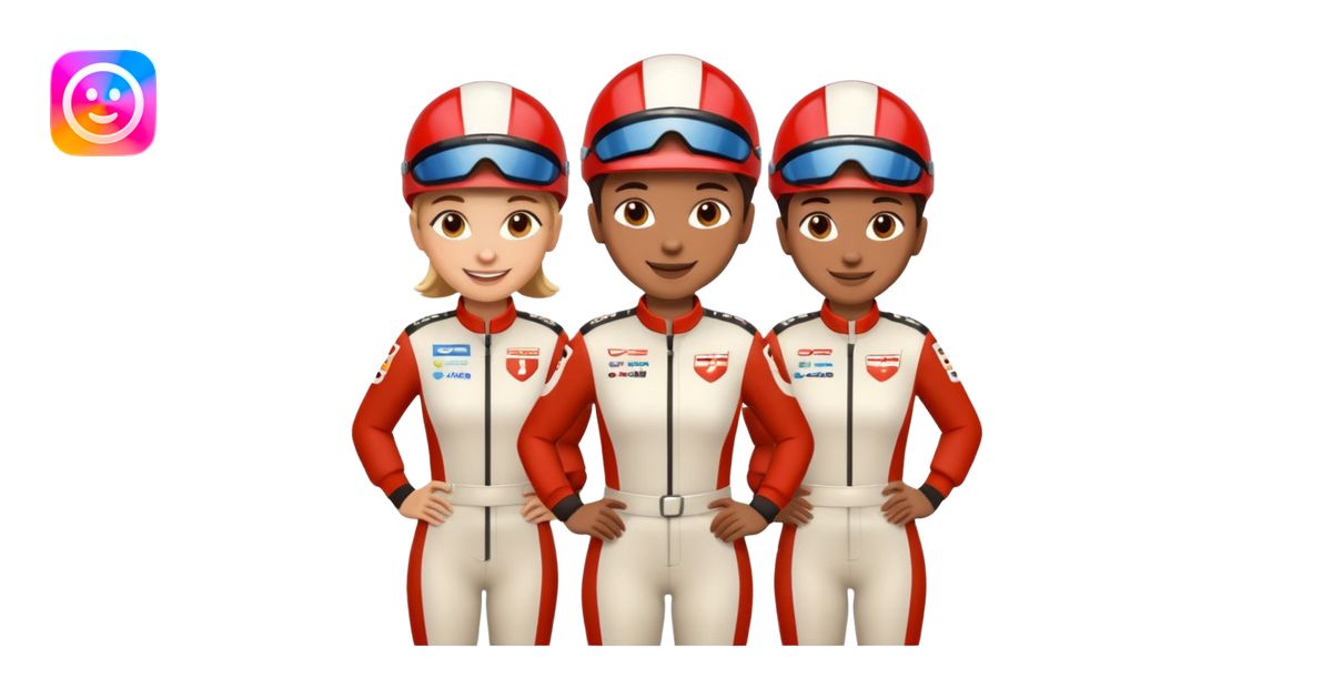 racing team emoji | AI Emoji Generator