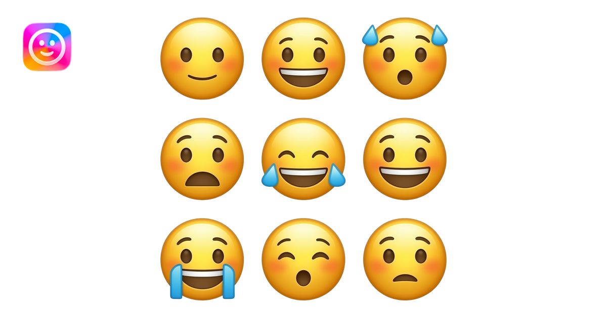 Bimojis que no existan actualmente con expresiones emoji | AI Emoji ...