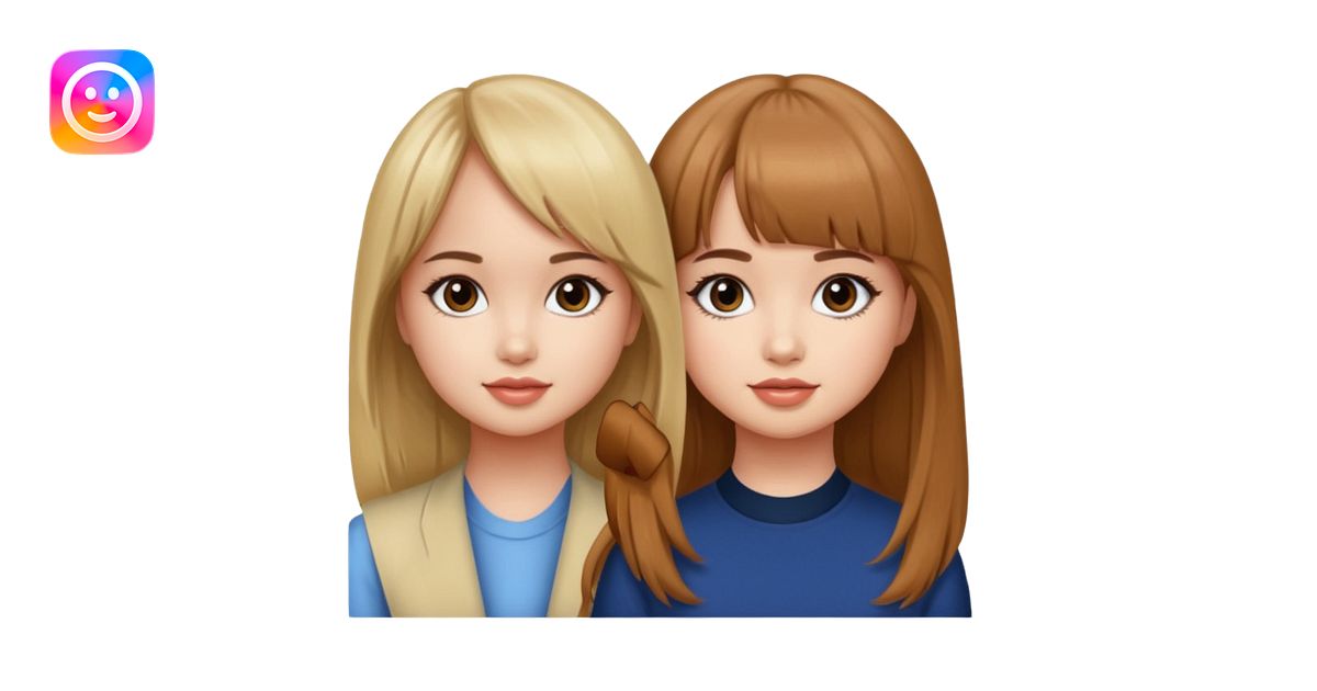 Debby Ryan (straight bangs) and Sabrina Carpenter emoji | AI Emoji ...