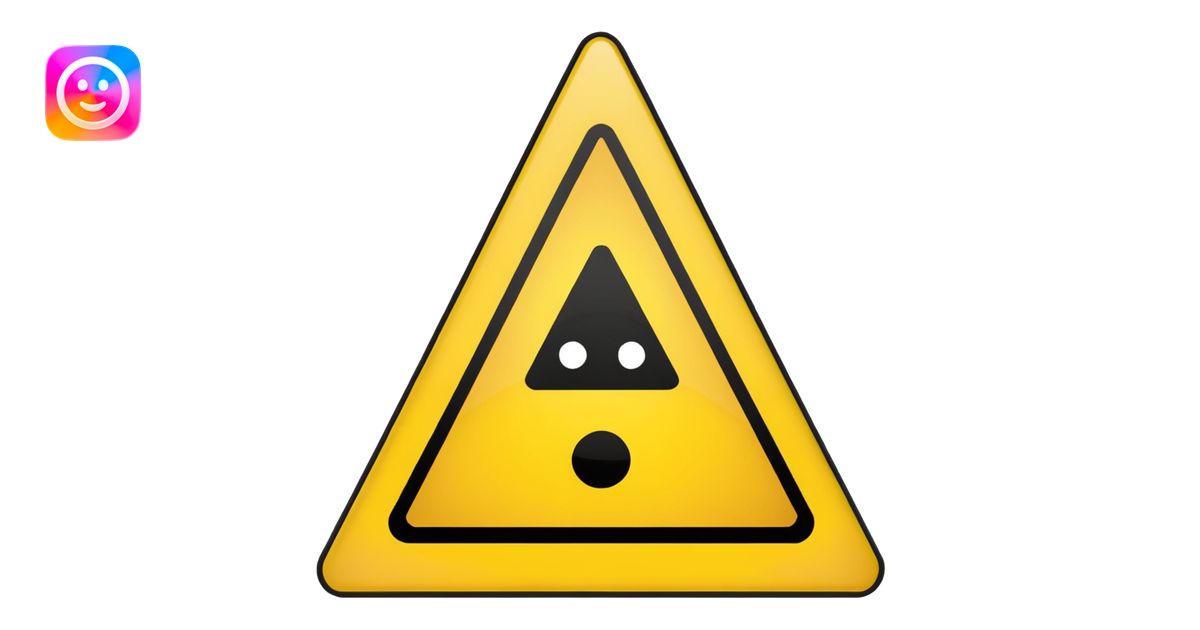 Warning emoji | AI Emoji Generator