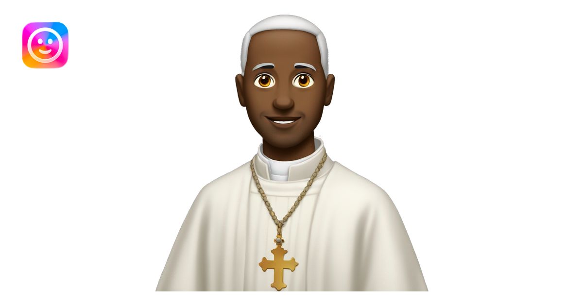 sacerdote blanco emoji | AI Emoji Generator