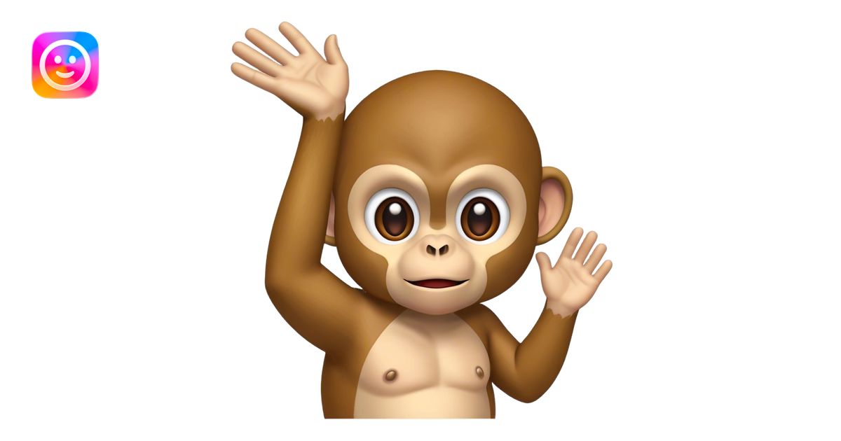 monkey slap emoji | AI Emoji Generator