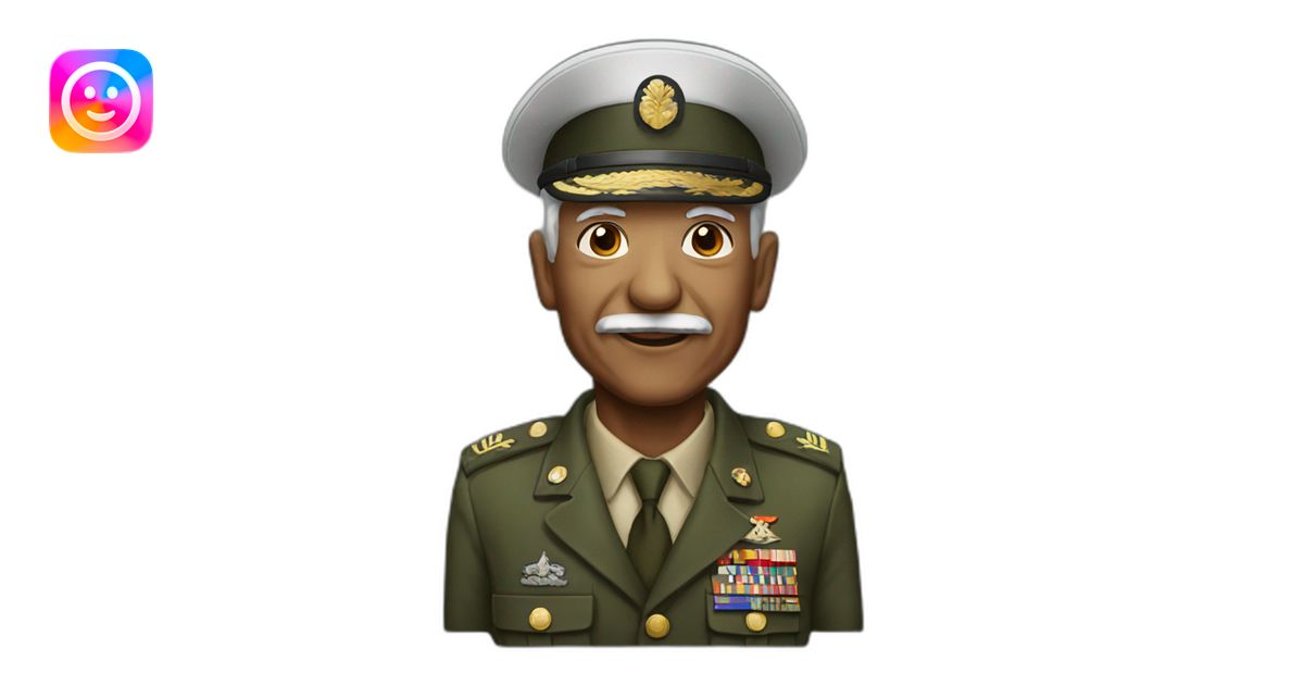 old veteran military emoji | AI Emoji Generator