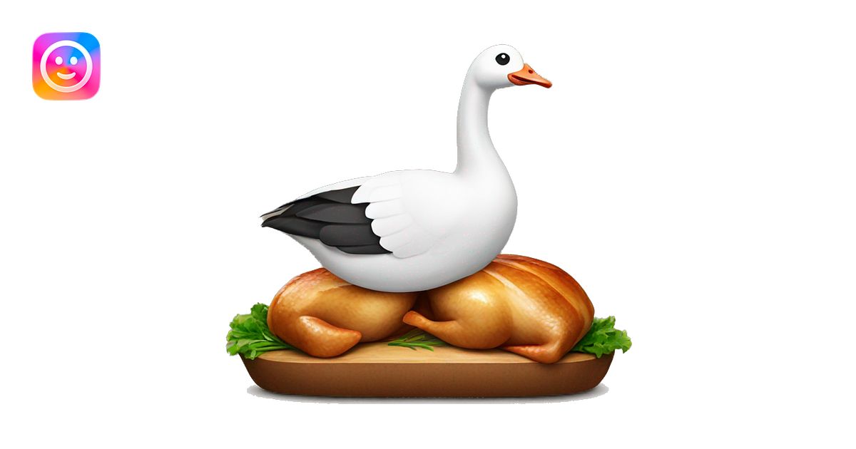 roast goose emoji | AI Emoji Generator
