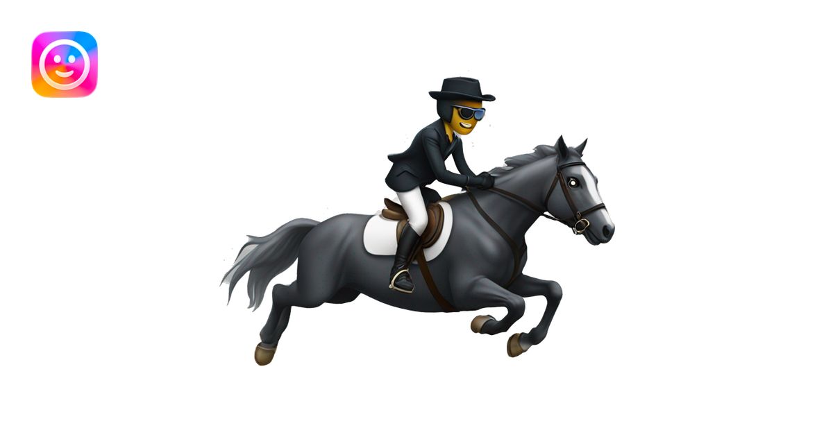 Horse jumping an obstacle with rider who’s in ghost costume with ...